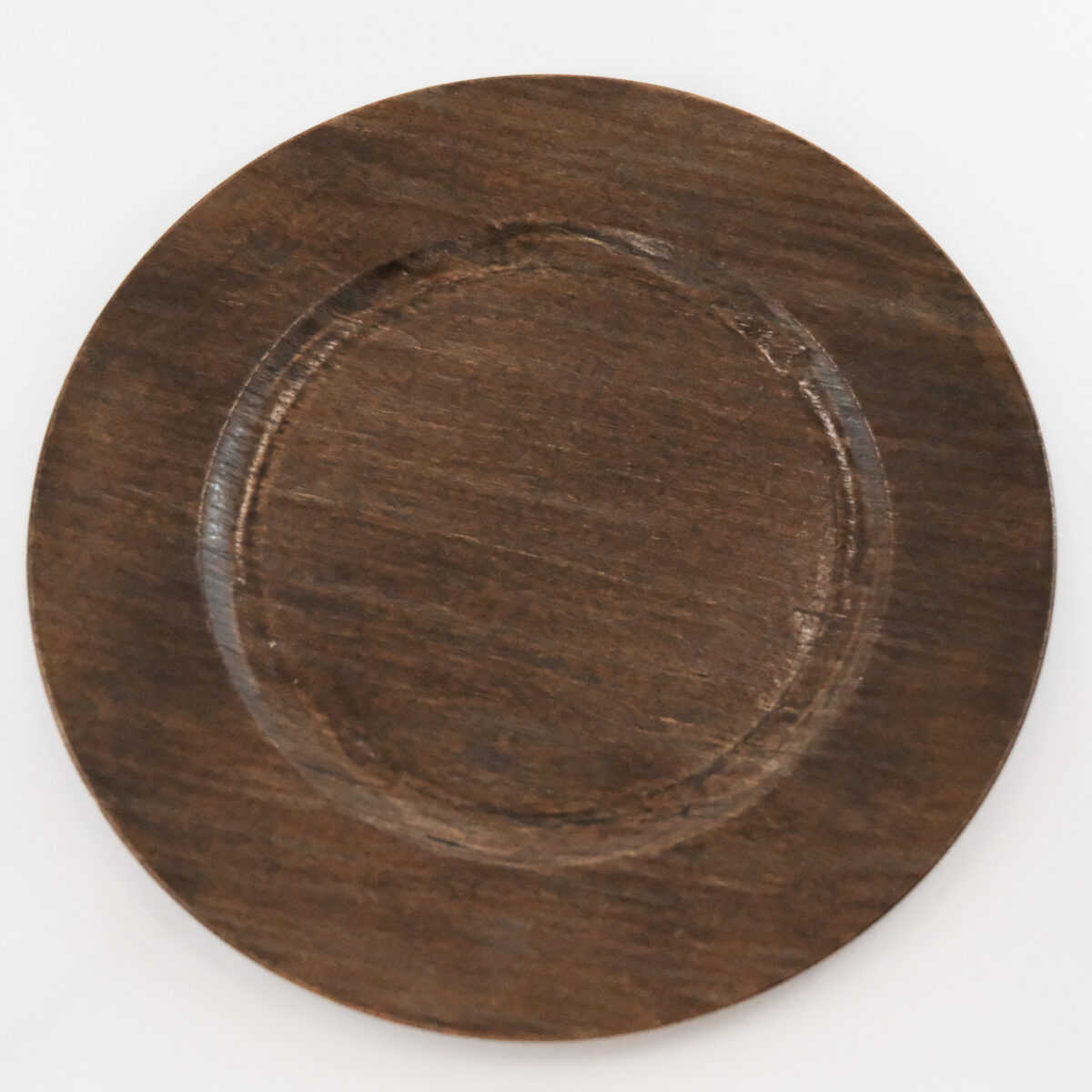 Rustic Acrylic Charger - Monarch Event Rentals