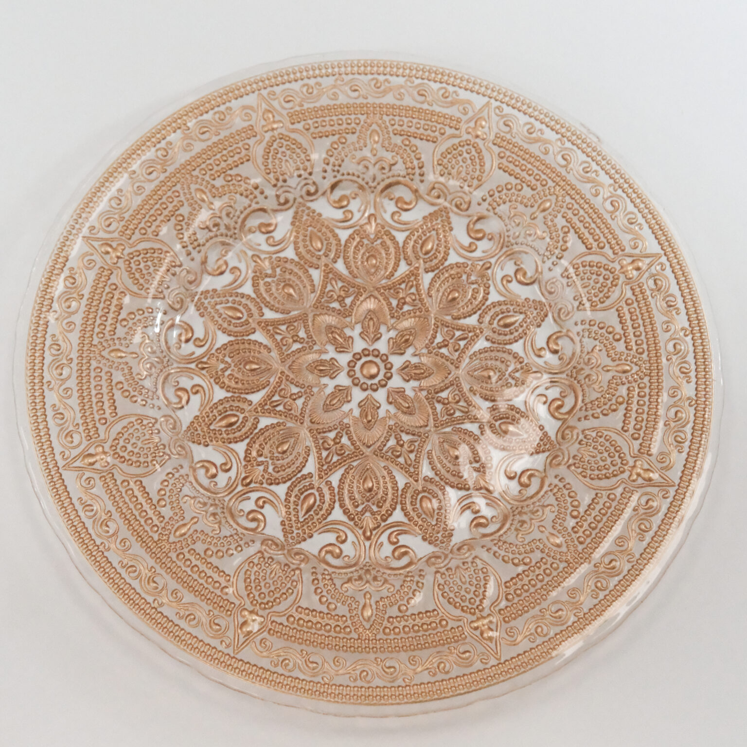 Rustic Acrylic Charger - Monarch Event Rentals